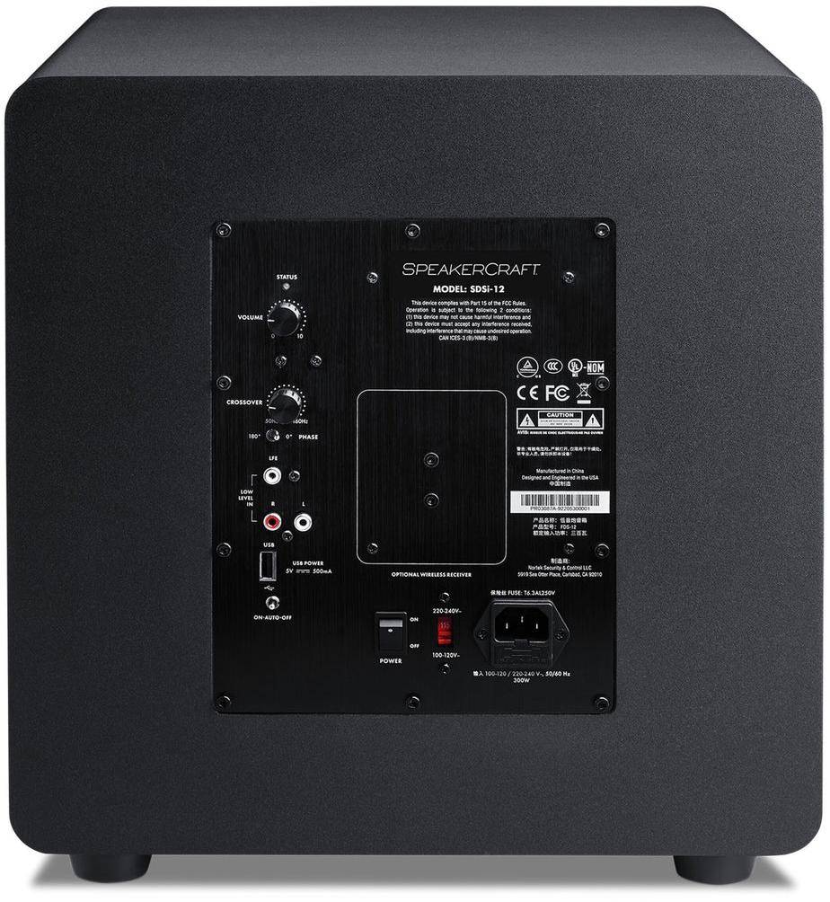 Speakercraft SDSi-12 Subwoofer – Plush Technologies