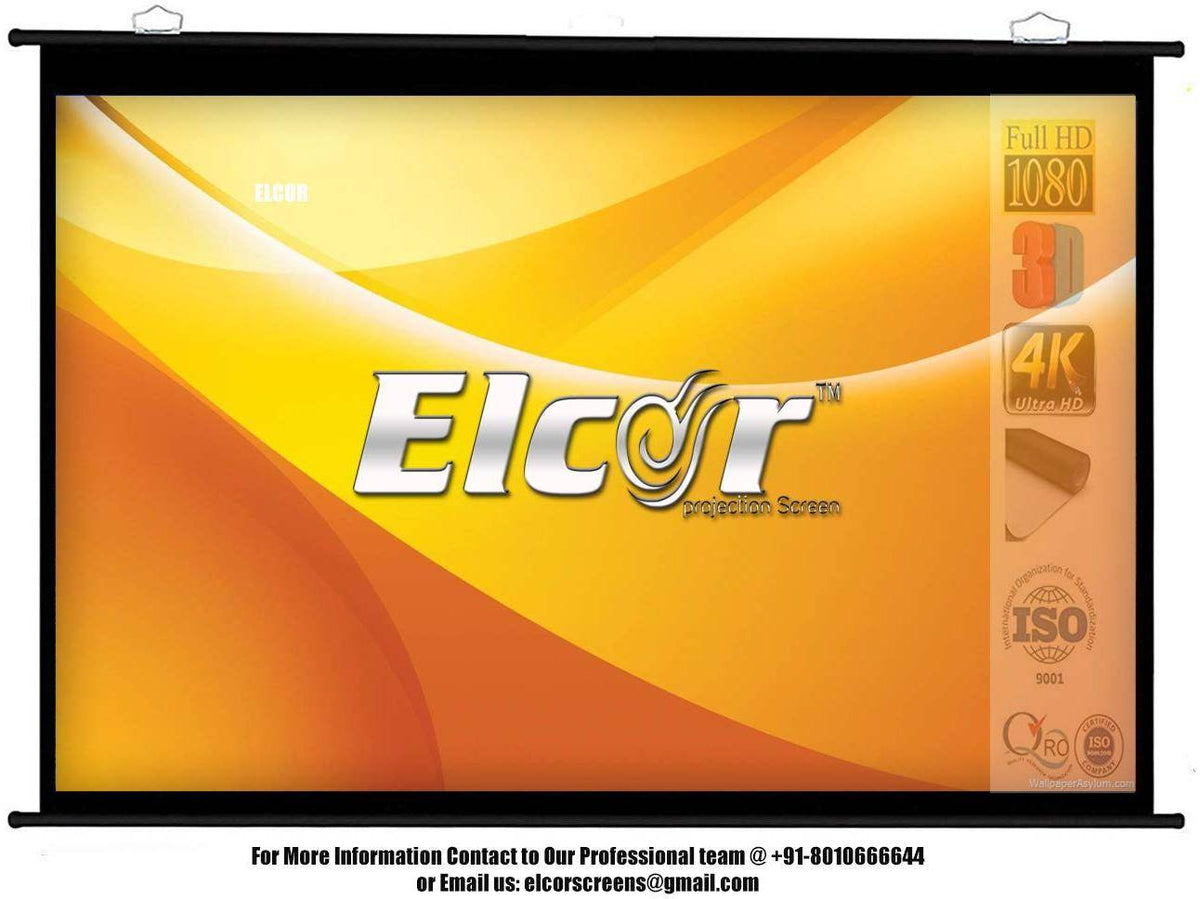 Elcor High Gain Map type Projector Screen (120 Inch) – Plush Technologies