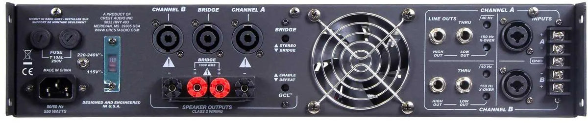 Crest CPX1 Professional Touring & Install Power Amplifer – Plush ...