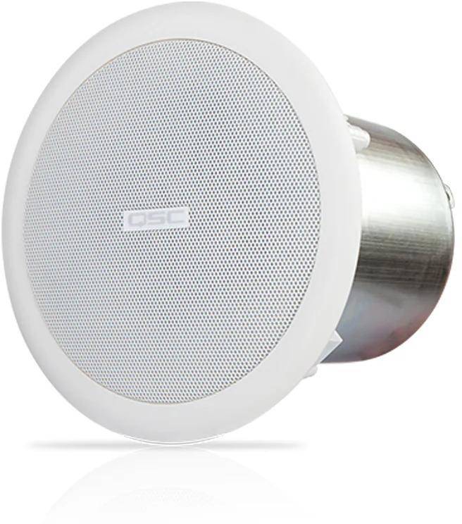 QSC AC-C4T ceiling mount loudspeaker – Plush Technologies